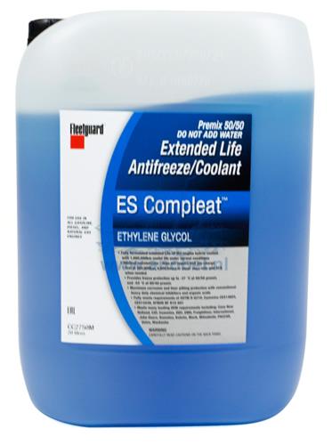 Fleetguard koelvloeistof ES Compleat - EG Premix CC 2750 M (20 ltr.) - Fleetguard - Fleetguard ...